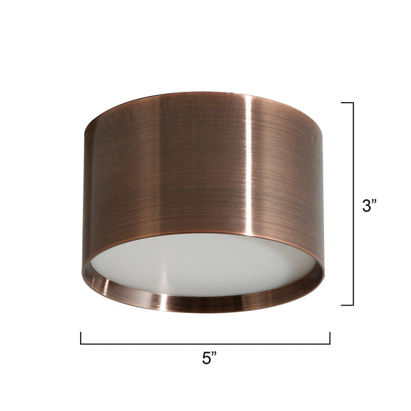 Bright Beauty Copper LED Ceiling Light for All Spaces | Light & Living
