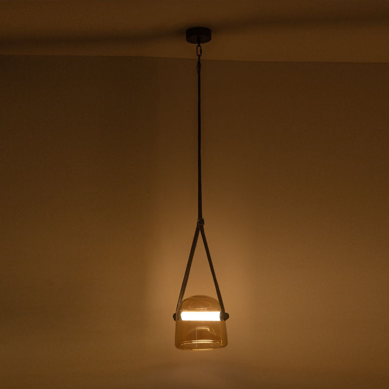 Dependable Amber LED Pendant Light for Home Corners | Light & Living