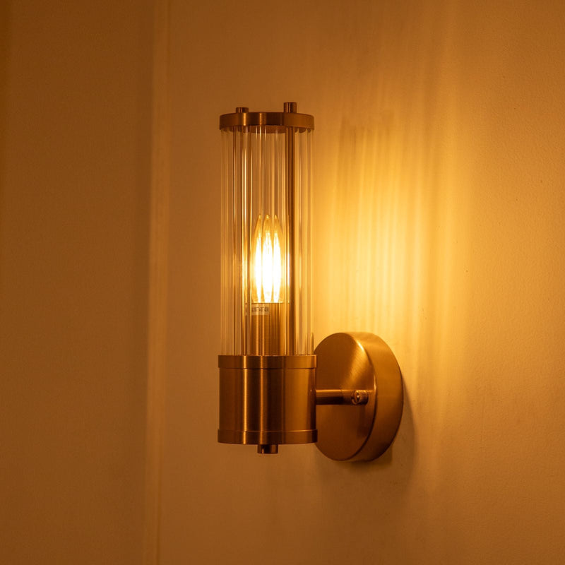 Flute Single Wall Light for Wall Sconces | Light & Living