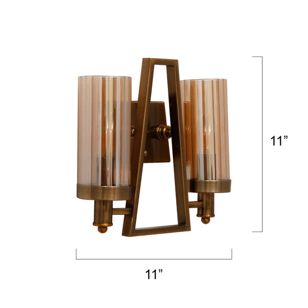 Legacy Double Wall Light for Wall Sconces | Light & Living