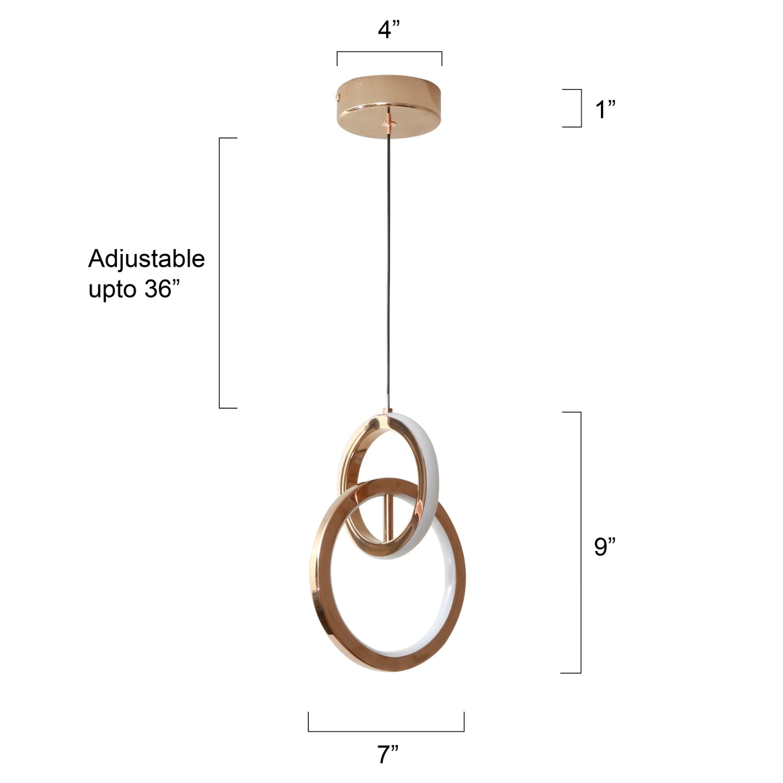See Through LED Pendant Light for All Modern Corner | Light & Living