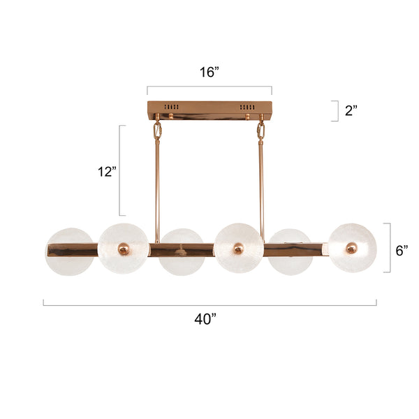 Step Up LED Chandelier for Dining & Modern Home | Light & Living