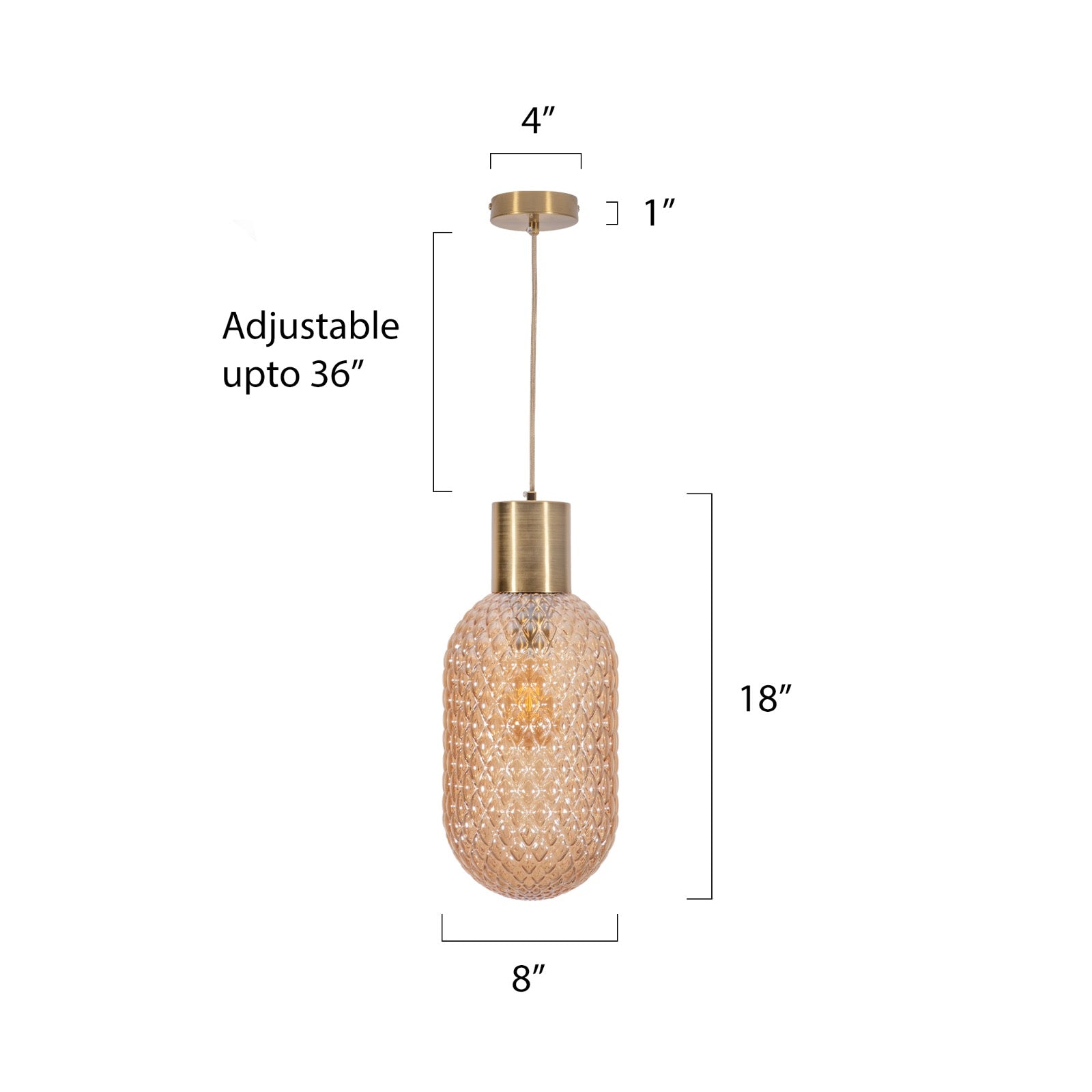 Hop Amber Pendant Light for Modern Interiors | Light & Living