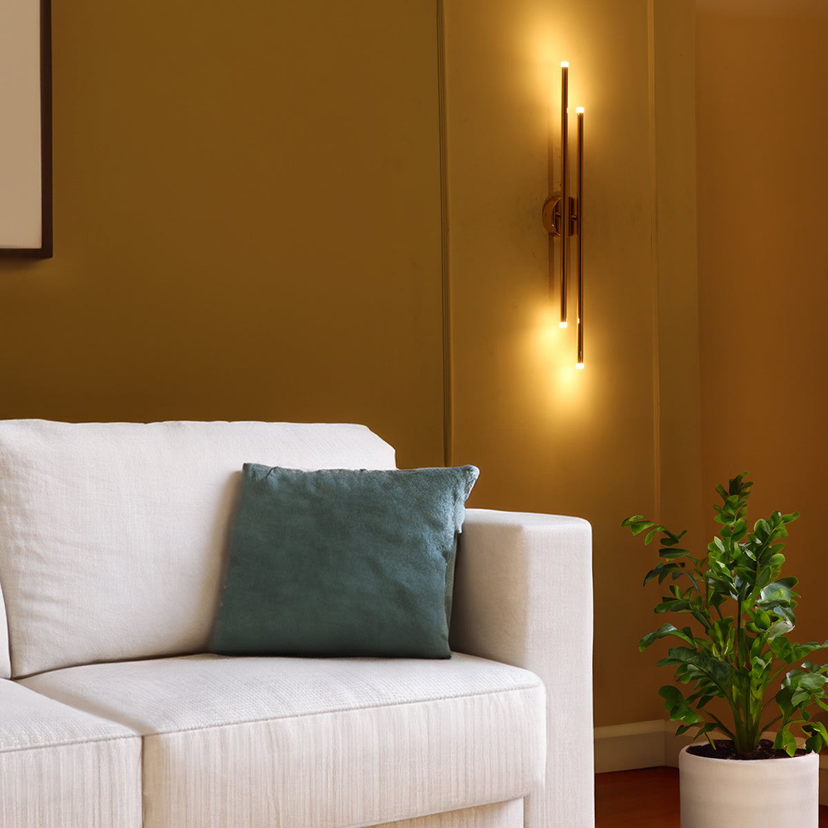 Piping Hot Double LED Wall Light for Modern Lamps | Light & Living