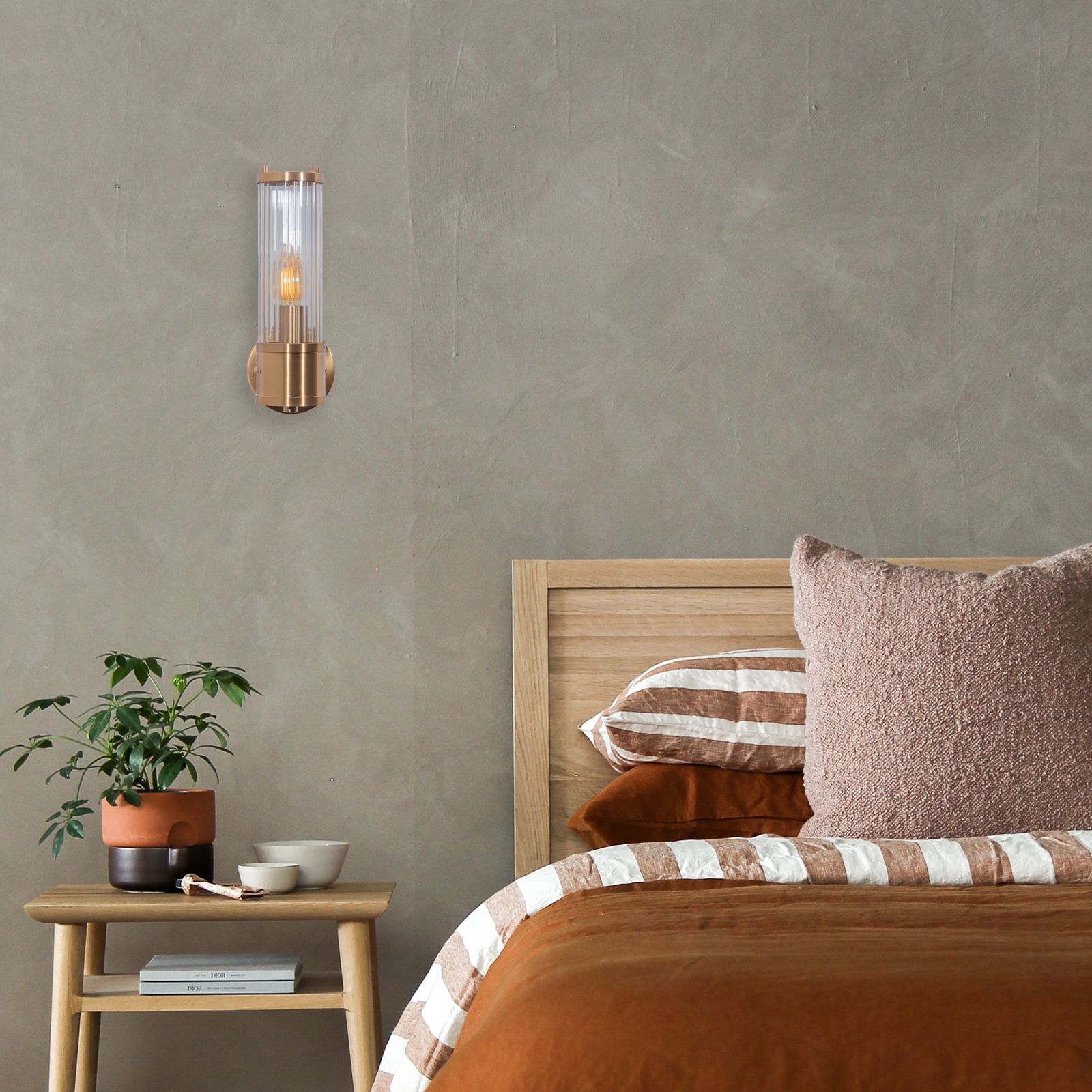 Flute Single Wall Light for Wall Sconces | Light & Living