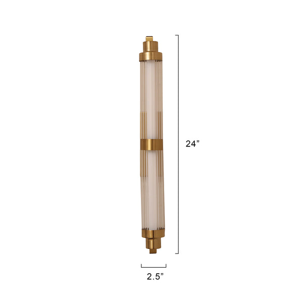 Glaze Long LED Wall Light for Bedrooms | Light & Living
