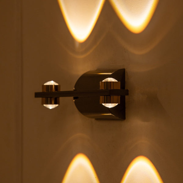 Pillar of Strength Double LED Wall Light Up Down Light| Light & Living