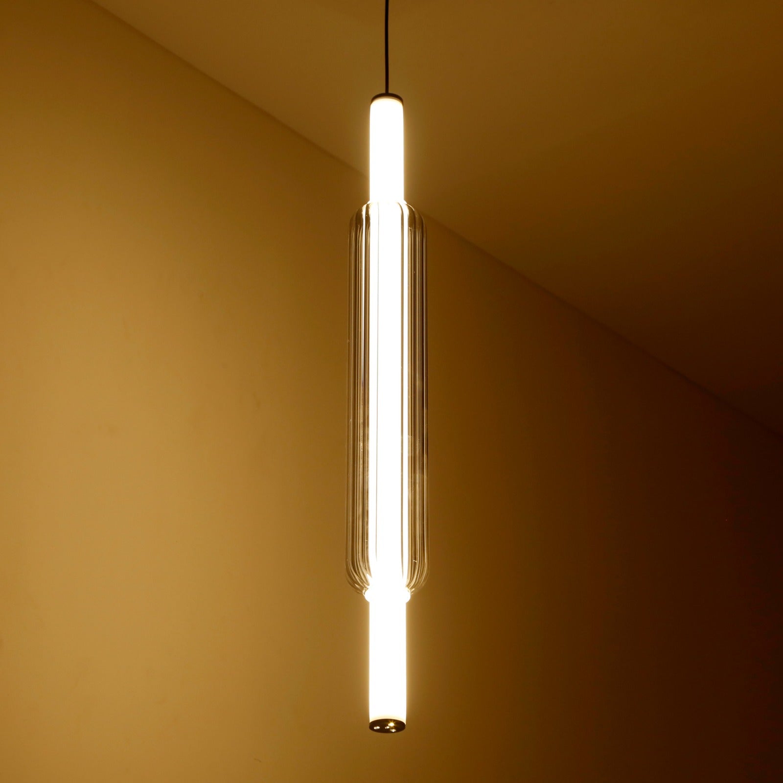 Piping Hot Smoke LED Pendant Light for Corners | Light & Living