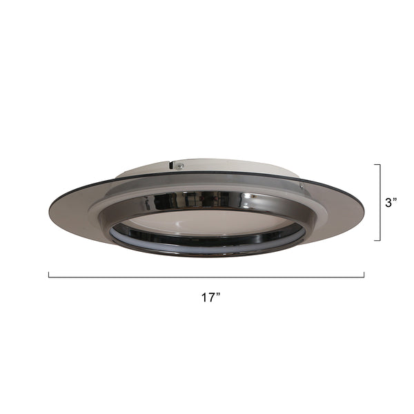 Saturn Ring Black (3 Colour) LED Chandelier-Ceiling Light | Light & Living