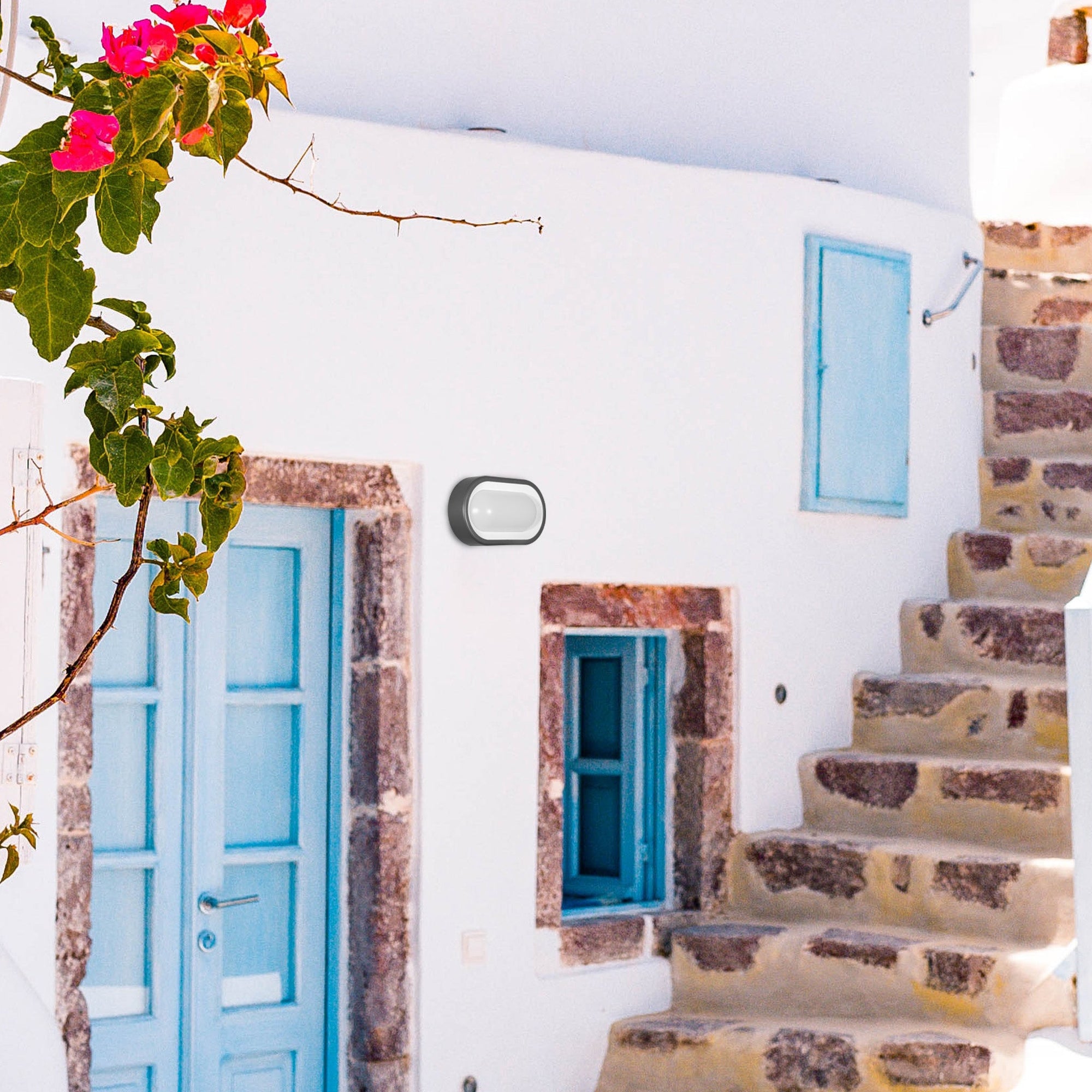 Greece Outdoor LED Wall Light for Garden Walls | Light & Living