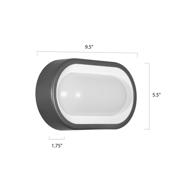 Greece Outdoor LED Wall Light for Garden Walls | Light & Living