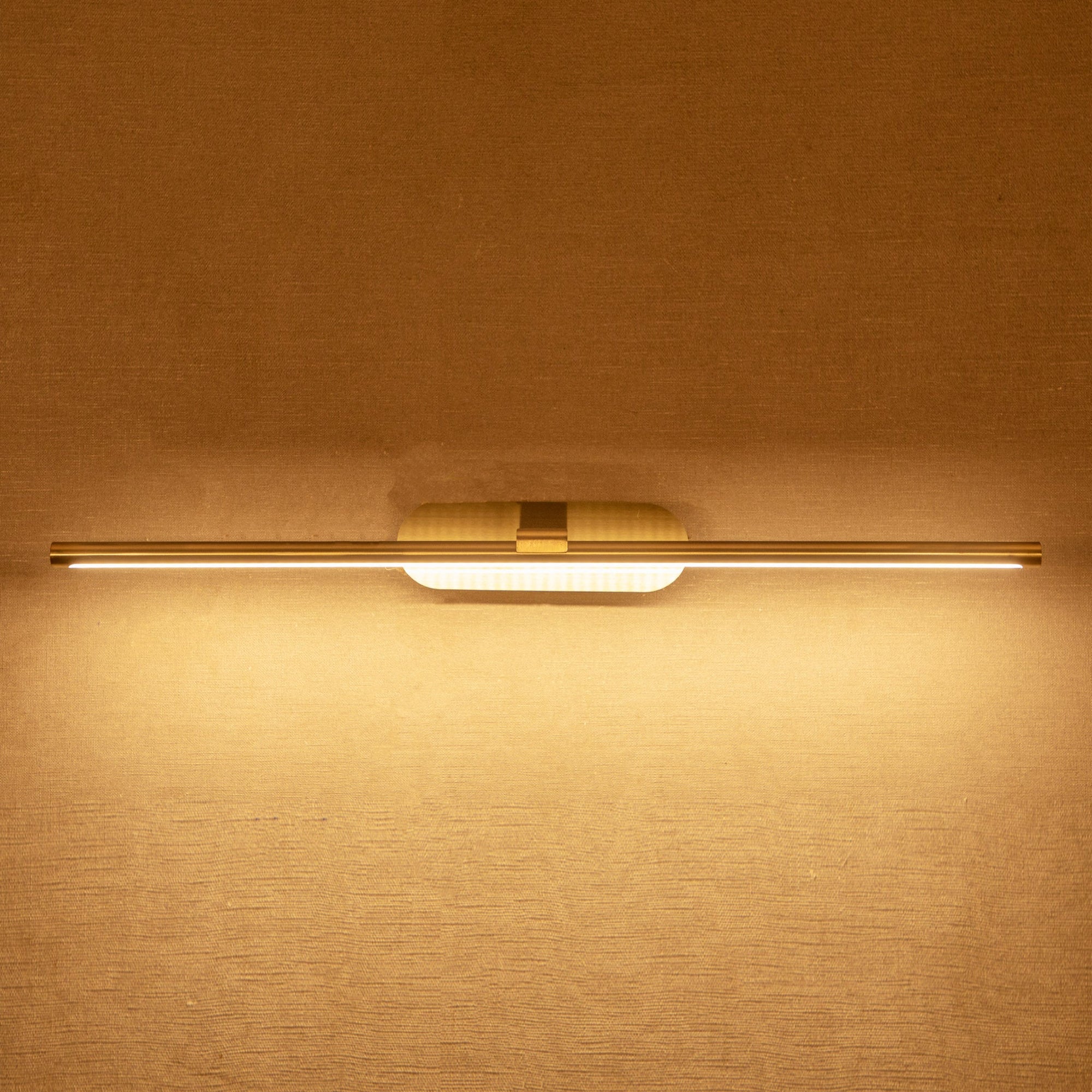 Moments Brass 600mm LED Picture Light for Photos | LightsAndLiving