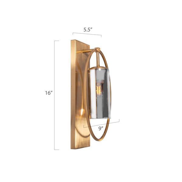 Sweet Memories Smoke Wall Light for Beautiful homes | Light & Living