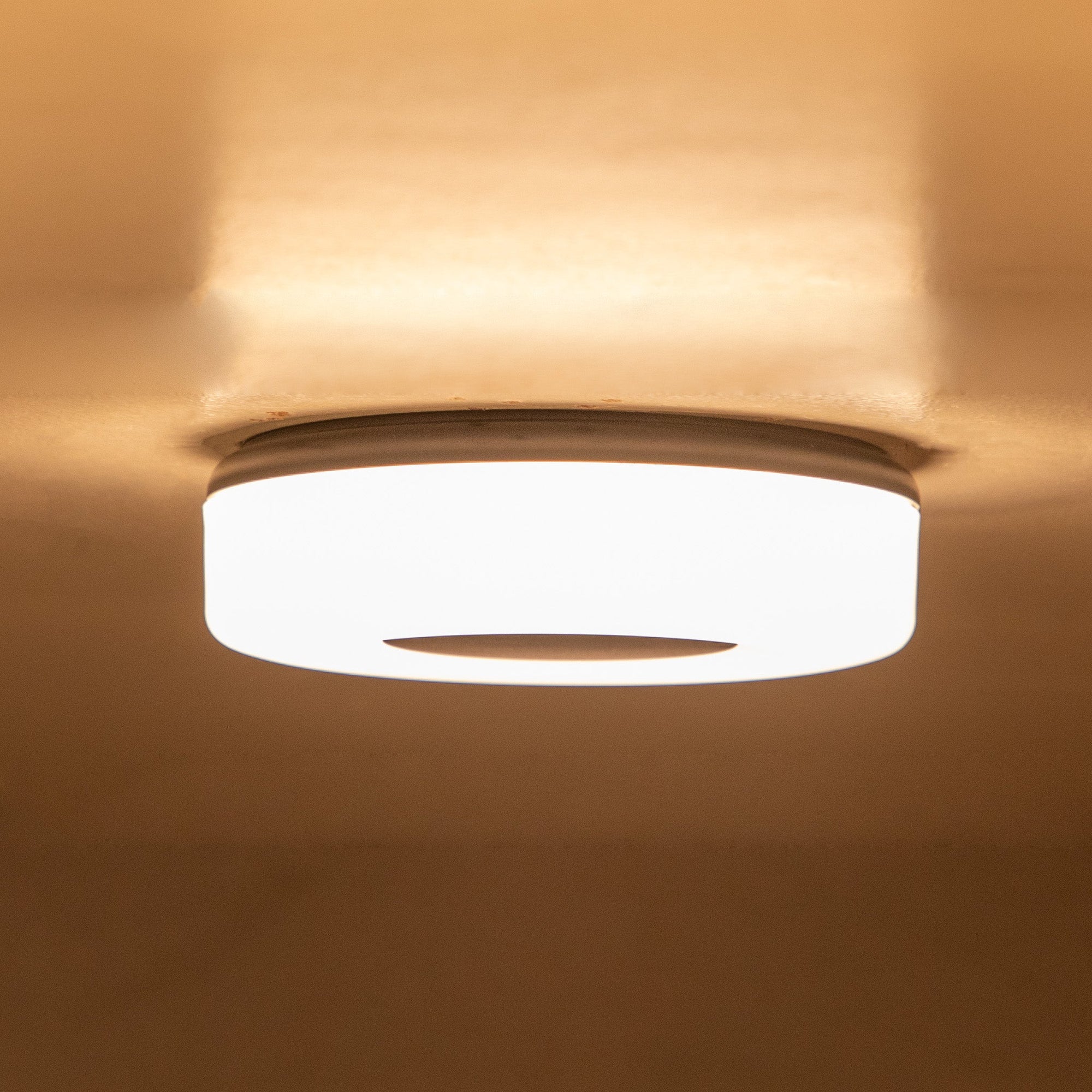 Uncomplicated Small Outdoor LED Ceiling Light | LightsAndLiving