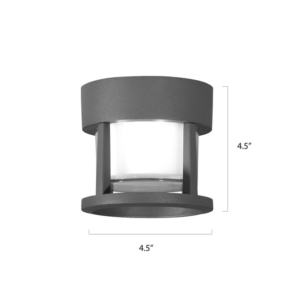 United Round Outdoor LED Ceiling Light | LightsAndLiving