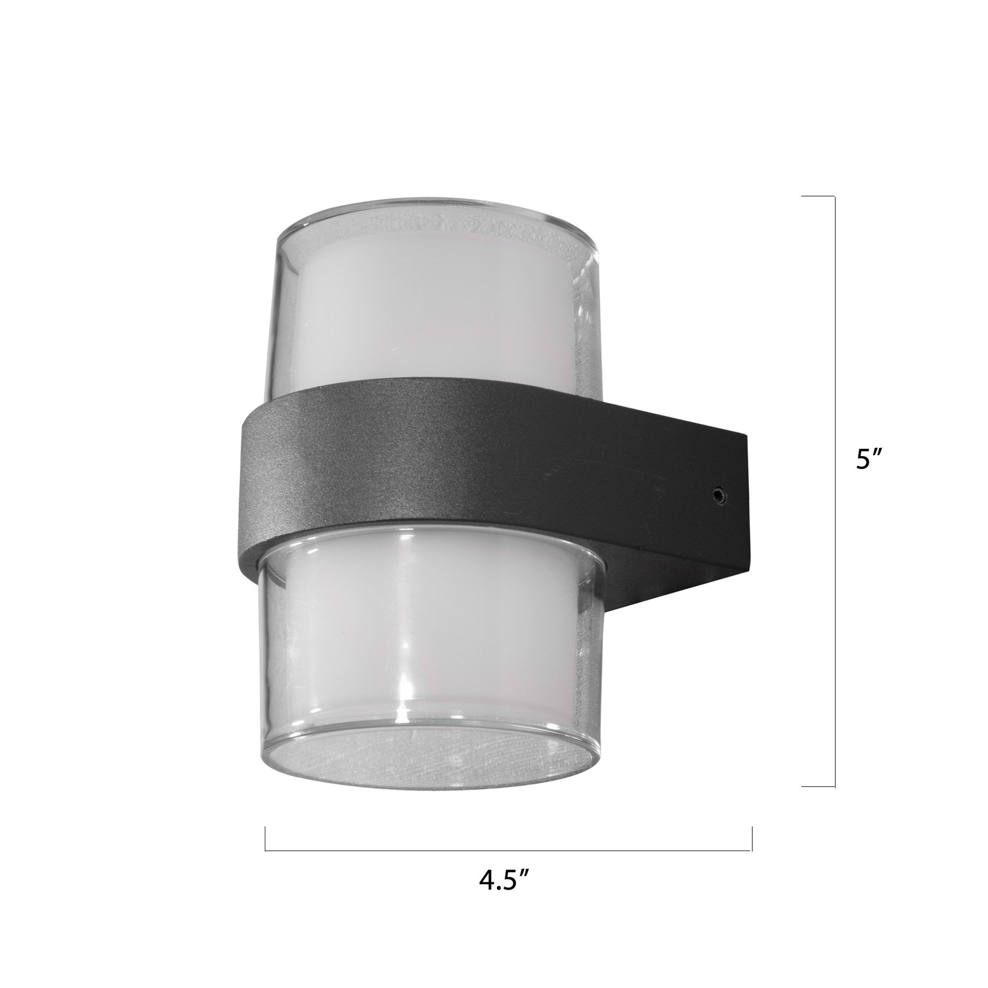 Vision Round LED Outdoor Light for Bright Exteriors | Light & Living