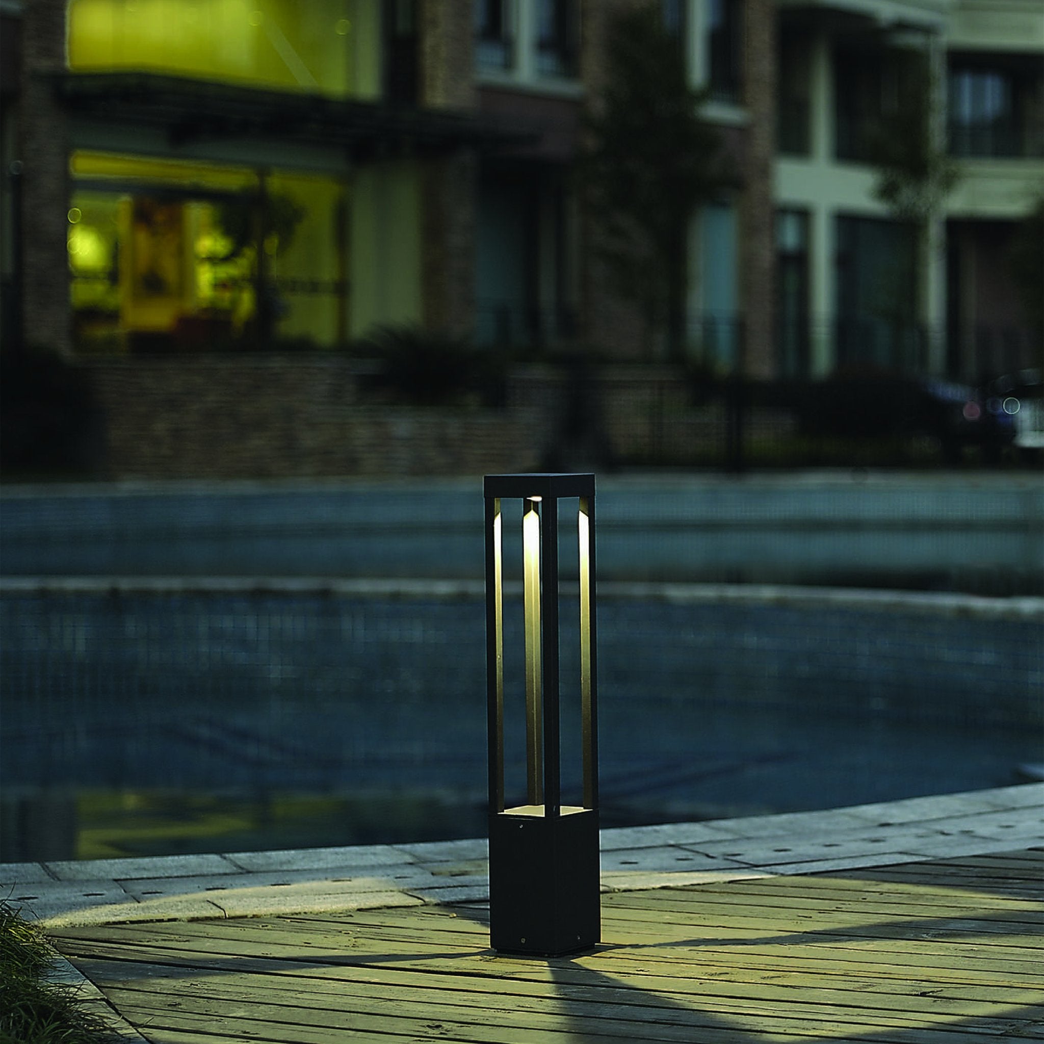 Rise LED Outdoor Bollard Light for Beautiful Patterns| LightsAndLiving