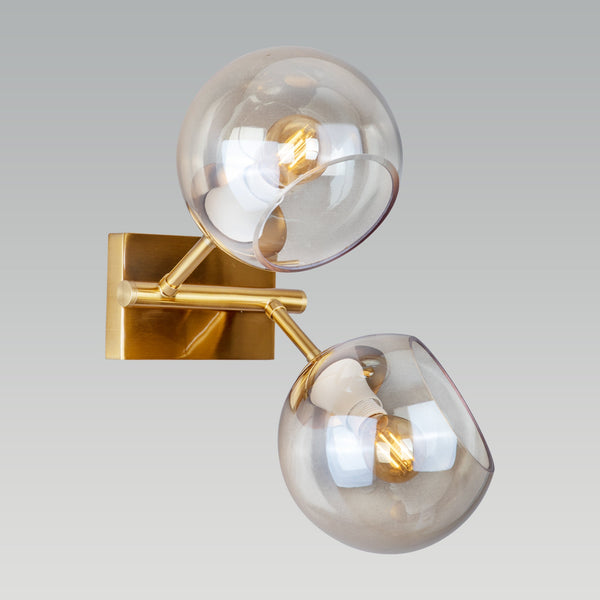 Believe Amber Wall Light for Modern Homes | Light & Living