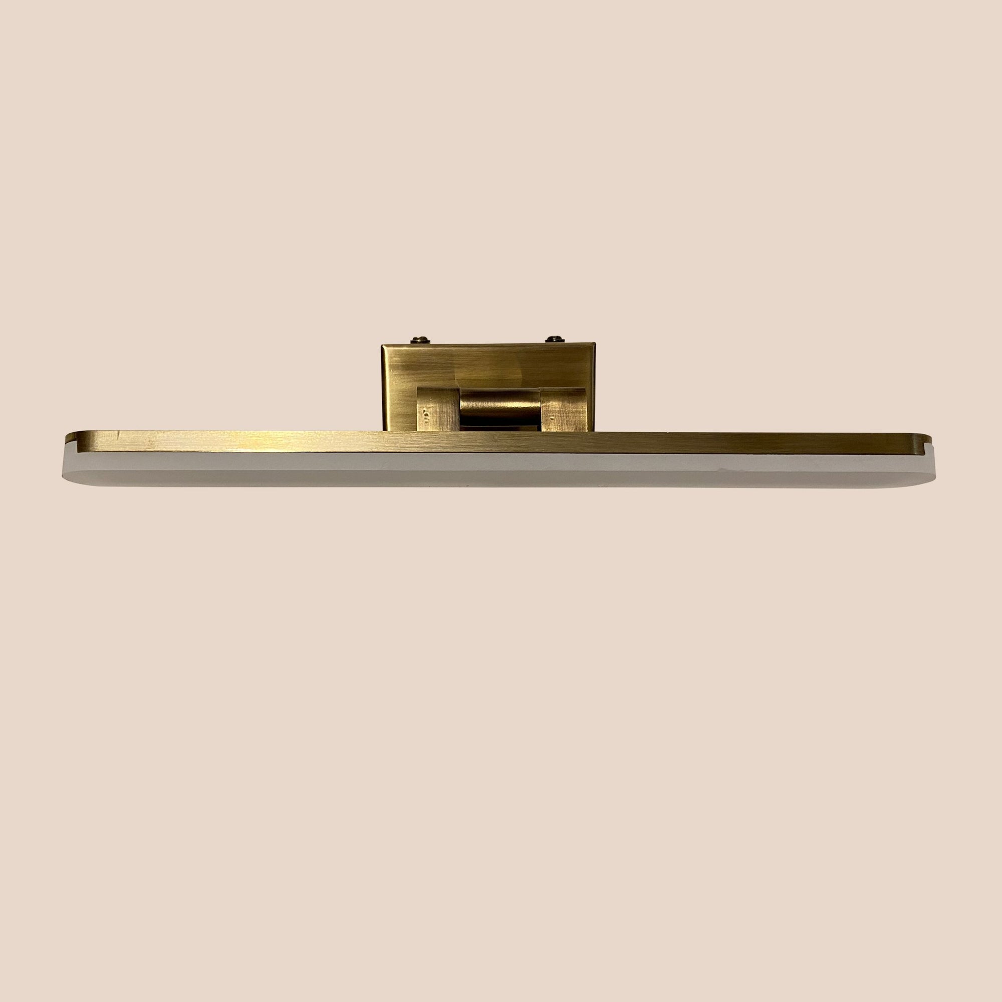 Vogue Mini Brass Led Mirror Light For Bathroom Mirror| Light & Living